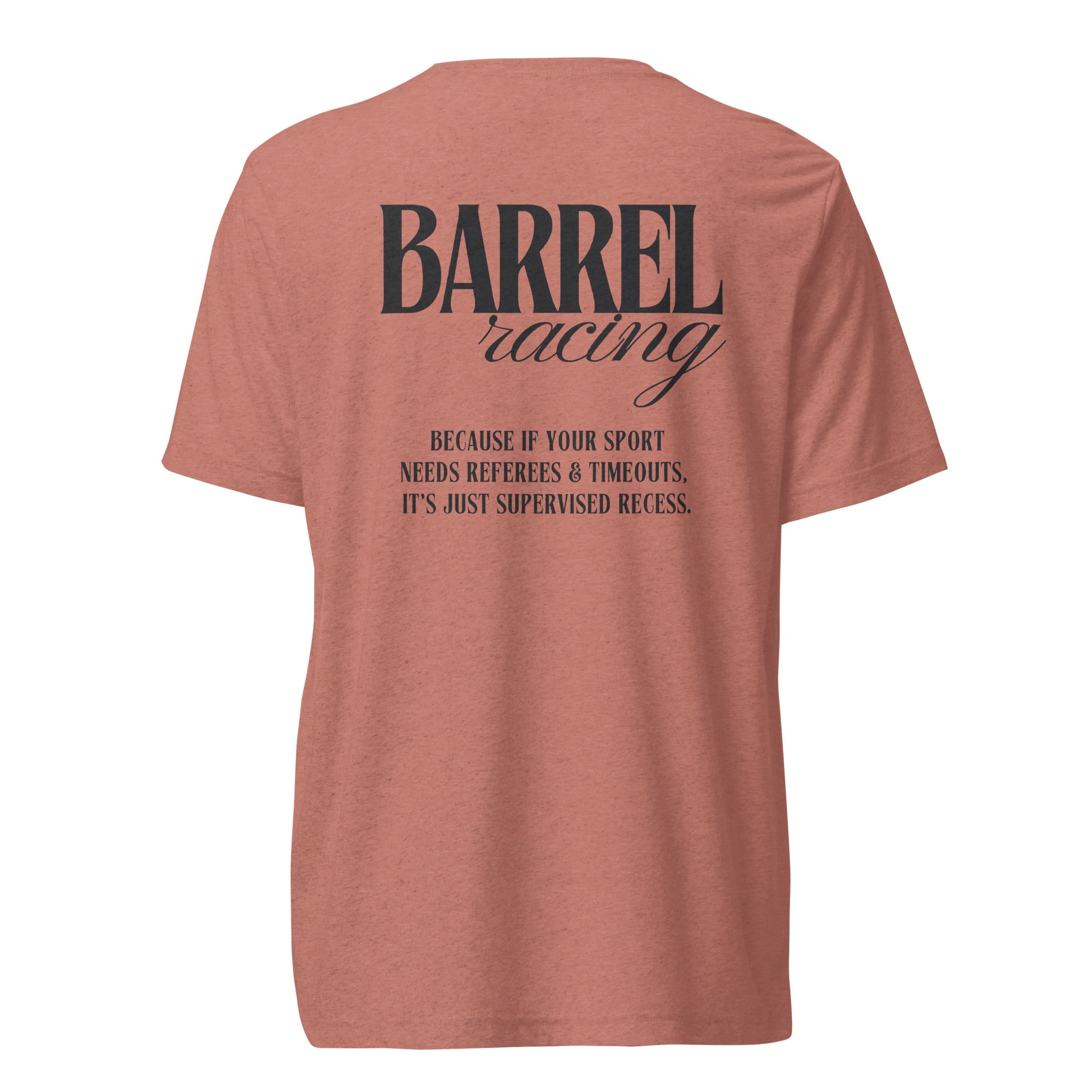 Barrel Racing Sport Tee – The Barrel Horse Life Store